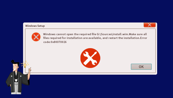 Windows のインストール時install.wimを開けない場合の対策 - Rene.E Laboratory